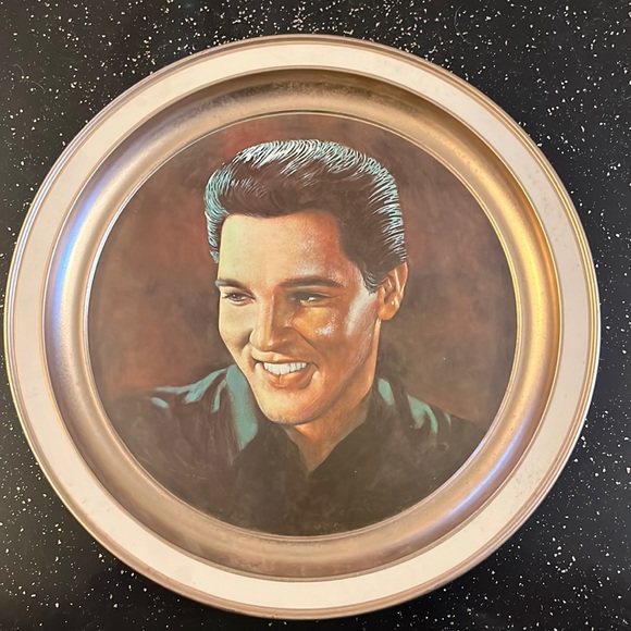 Dining | Elvis Presley Serving Tray 12 Inch Tin | Poshmark